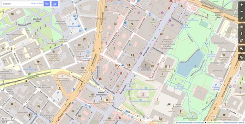 Where do we get our map data from?