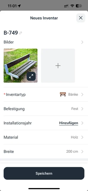 Wie erstelle und verwalte ich Inventar?